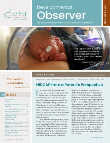 Developmental Observer - NIDCAP